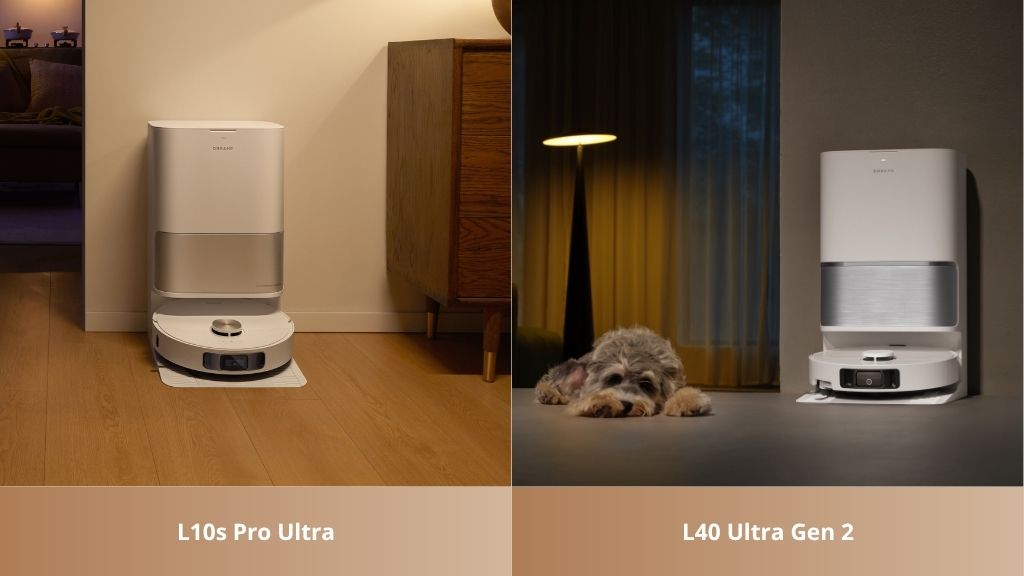 Dreame L40 Ultra Gen 2 vs. L10s Pro Ultra Comparison