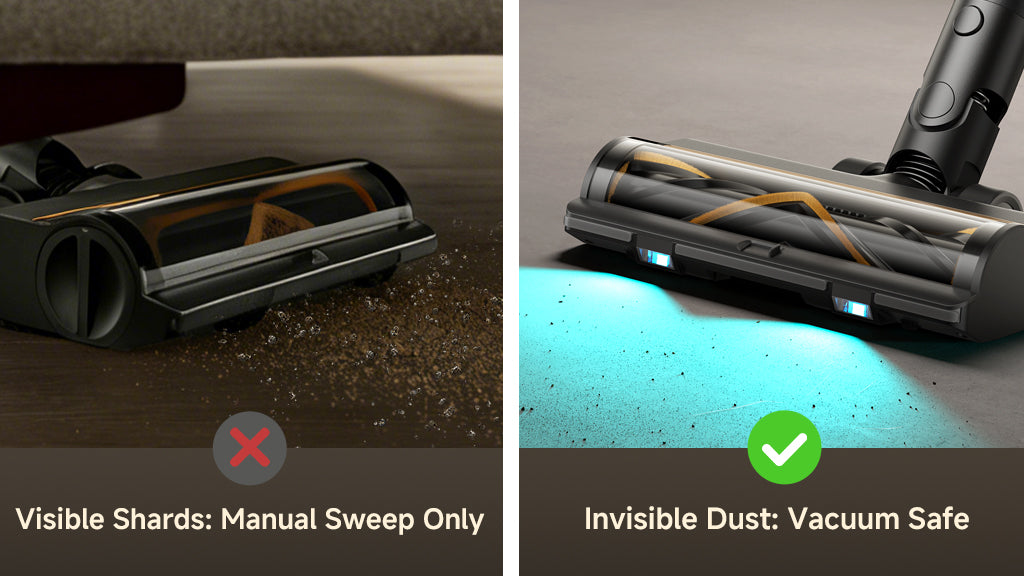 Can You Vacuum Glass? The Safe Way to Clean Up a Shattered Mess – Dreame