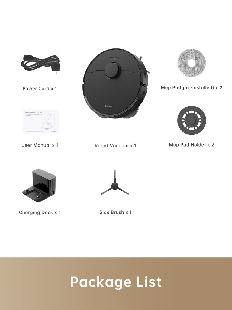 Dreame L10s Pro Gen 2 Robot Vacuum | 7,000Pa Suction & Smart Mopping