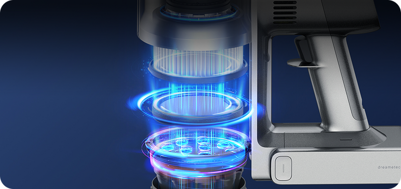 Dreame R20 Cordless Vacuum | 190AW Suction, 90-Min Runtime, LED Detection