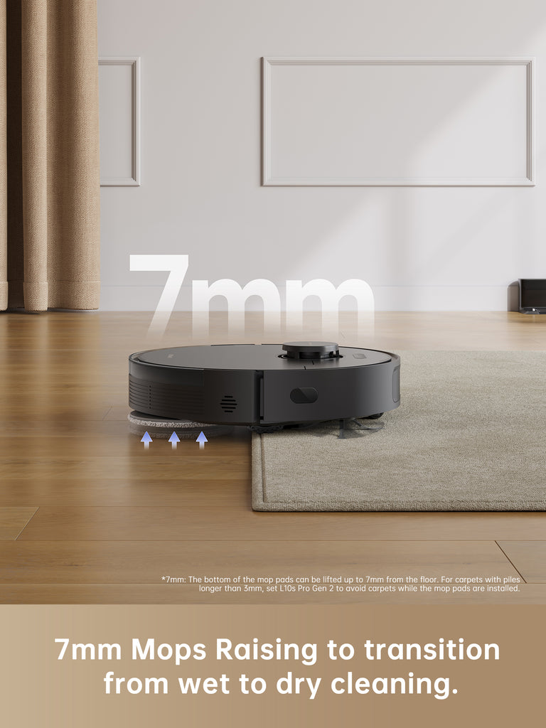 Dreame L10s Pro Gen 2 Robot Vacuum | 7,000Pa Suction & Smart Mopping
